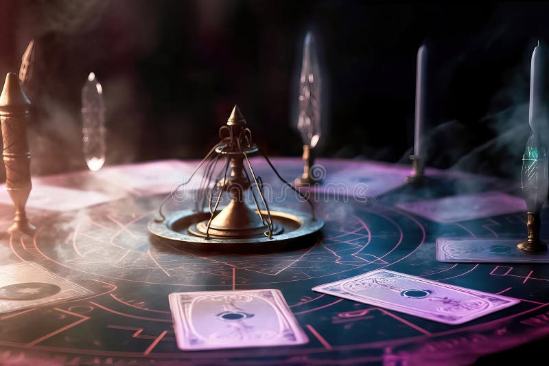 Tarot Card Divination - Unveiling the Future - Generative AI Stock ...