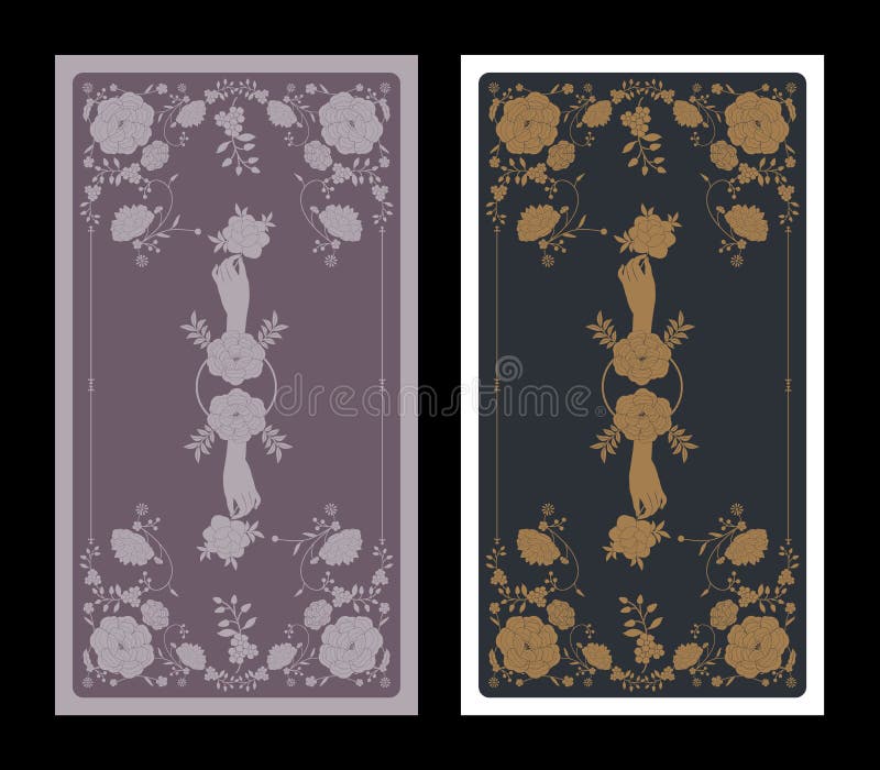 Oracle Card Back Stock Illustrations – 75 Oracle Card Back Stock ...