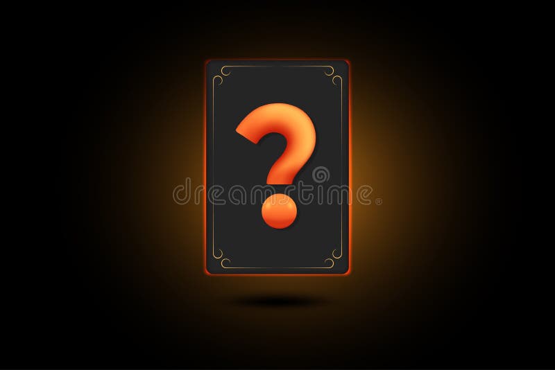 Question Mark Cards Stock Illustrations – 181 Question Mark Cards Stock ...