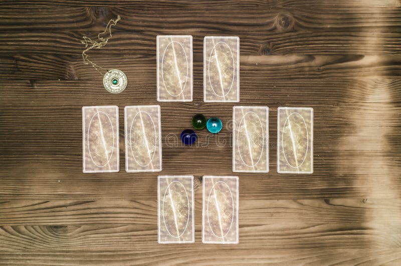 Tarot Cards. Fortune-teller. Stock Image - Image of backdrop ...