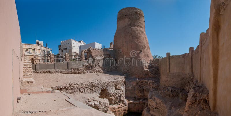 Tarout Castle S Fortifications, Tarout Island, Saudi Arabia Stock Photo ...