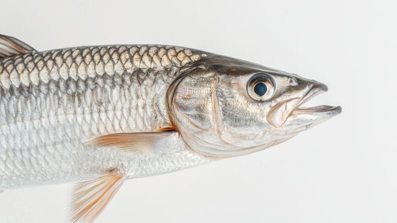 Tarpon Fish Aquatic Animal Isolated White Background Stock Photos ...