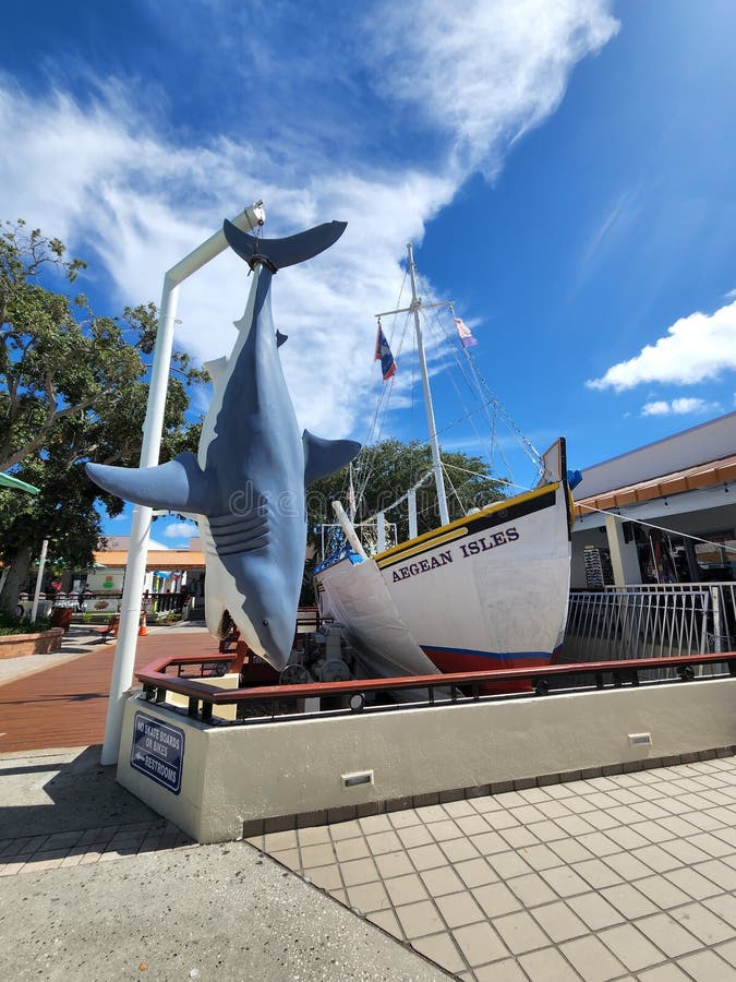 Tarpon Springs Sponge Docks Florida Editorial Stock Photo - Image of ...