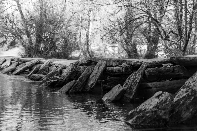 Tarr steps in Devon stock photo. Image of exmoor, hiking - 321534988