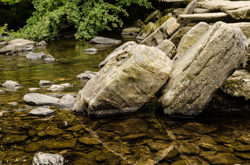 Tarr Steps Exmoor stock image. Image of river, england - 41993807