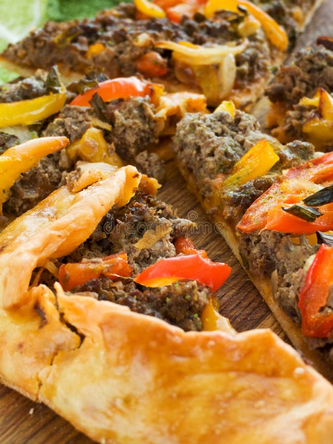 Tart stock photo. Image of slice, meat, tart, dinner - 18092218