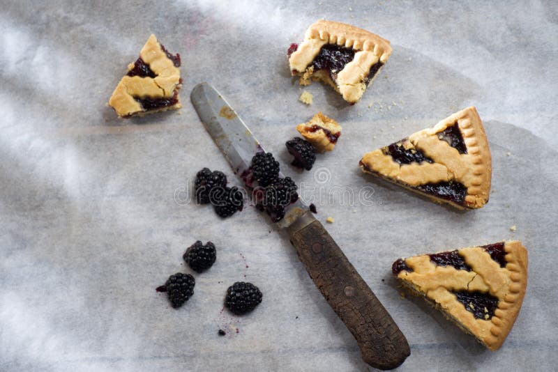Tart with berry jam stock photo. Image of vegan, fresh - 88314964