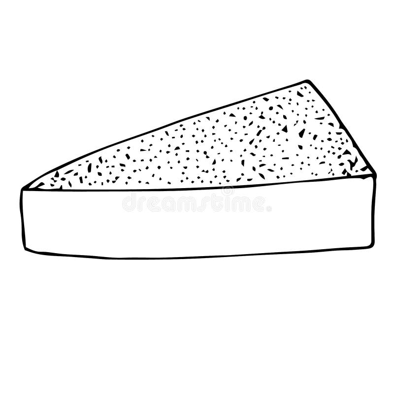 Tart Cake Vector Illustration, Hand Drawing Sketch Stock Vector ...