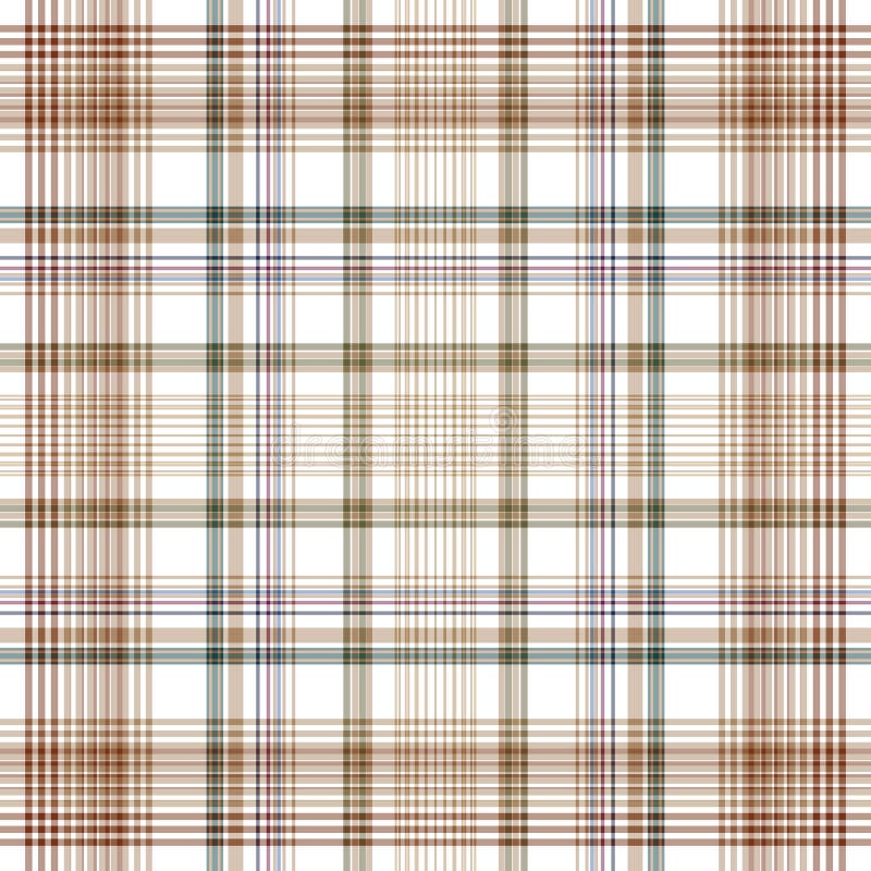 Tartan Checkered Seamless Pattern Stock Illustration - Illustration of ...