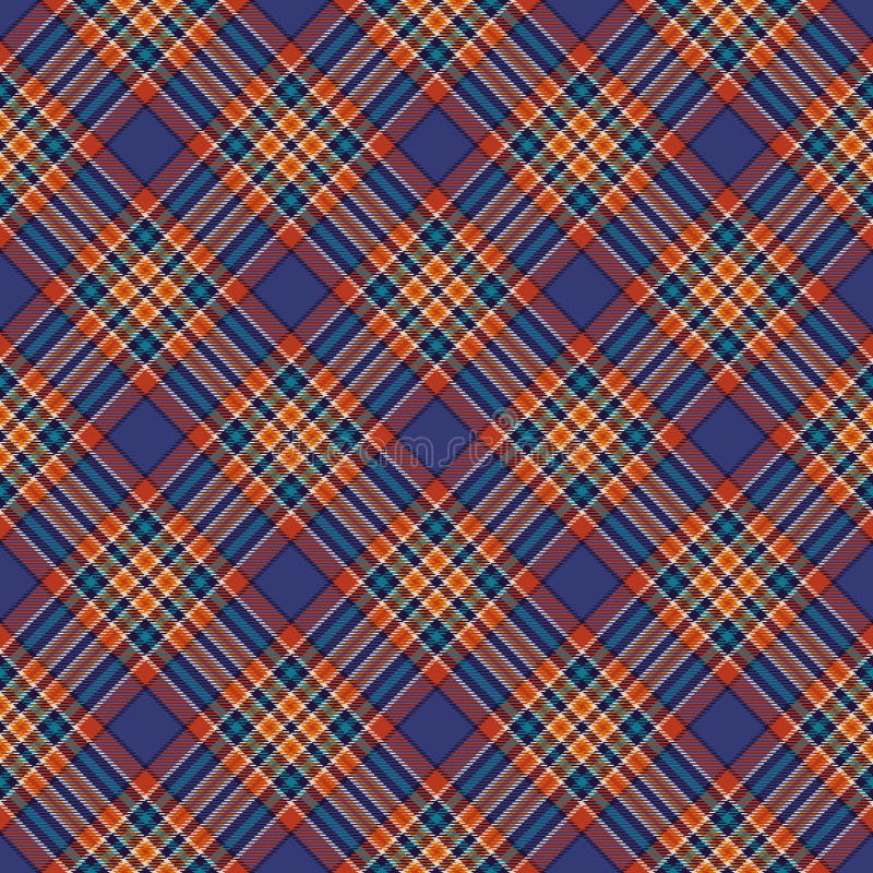 Modern Autumn Plaid Check Seamless Pattern Stock Vector - Illustration ...