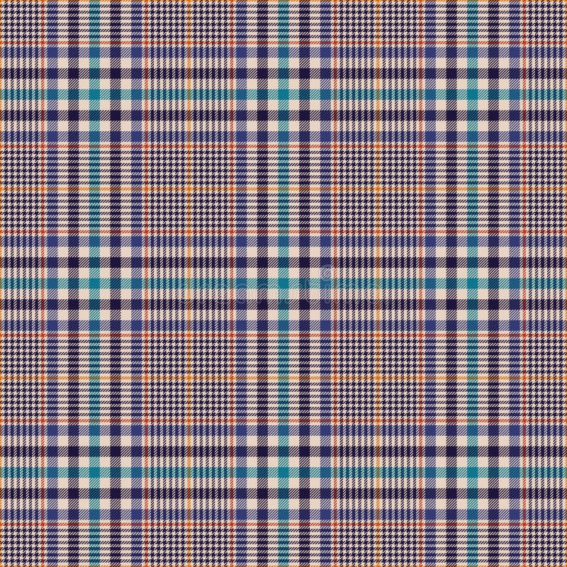 Modern Autumn Plaid Check Seamless Pattern Stock Vector - Illustration ...