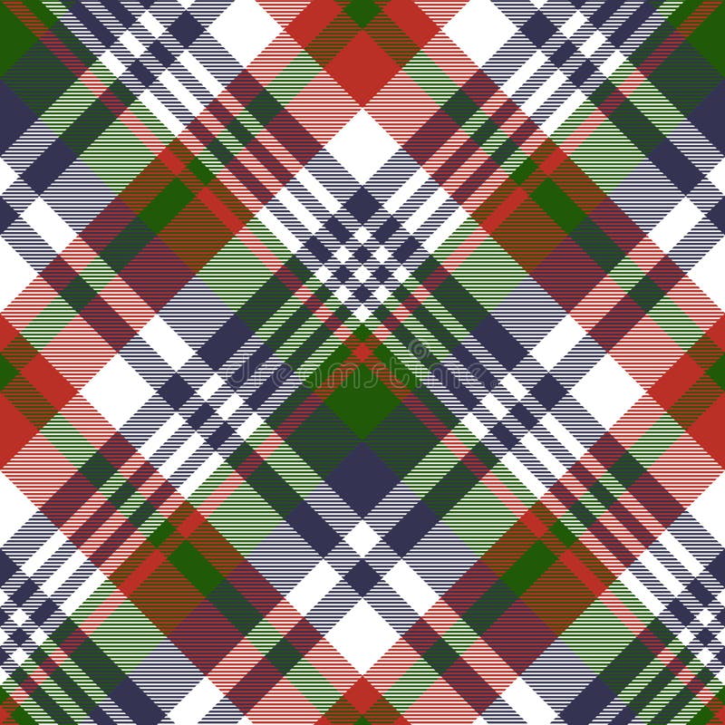 Tartan Fabric Texture Seamless Pattern Stock Vector - Illustration of ...