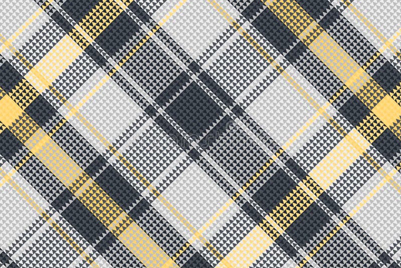 Tartan Plaid Pattern with Dark Color. Stock Vector - Illustration of ...