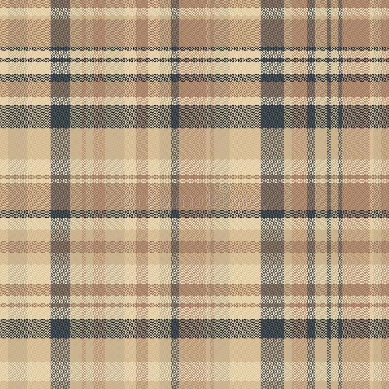 Tartan Plaid Pattern with Texture. Stock Vector - Illustration of ...