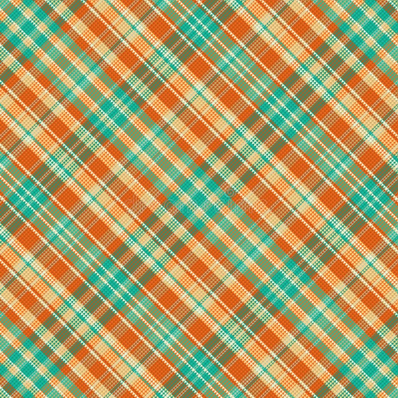 Tartan Plaid Pattern with Texture. Stock Vector - Illustration of ...