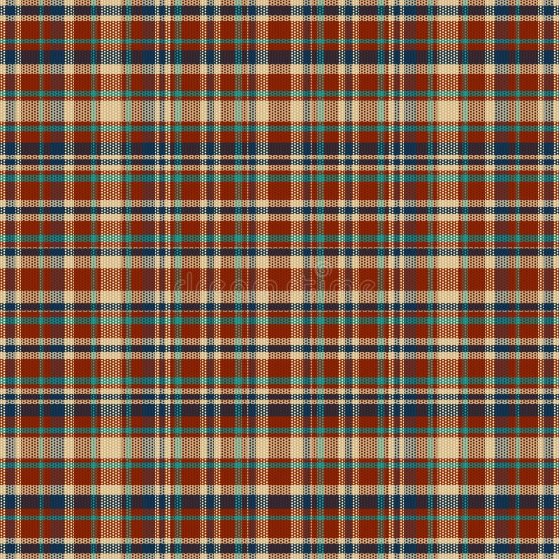Tartan Plaid Pattern with Texture. Stock Vector - Illustration of ...