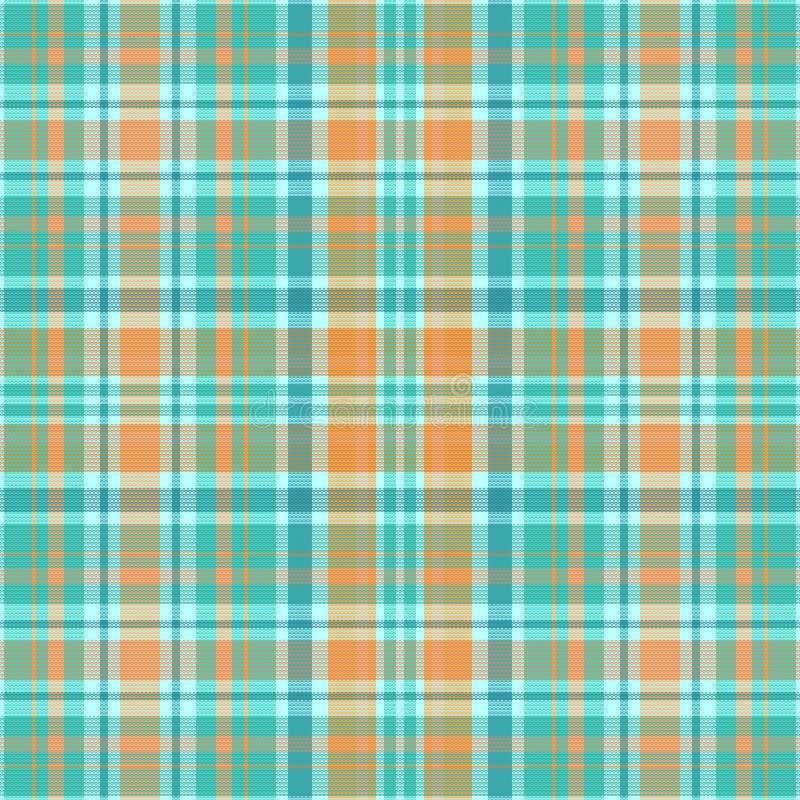 Tartan Plaid Pattern with Texture. Stock Vector - Illustration of ...