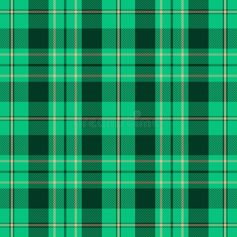 Tartan Plaid Pattern with Texture. Stock Vector - Illustration of ...