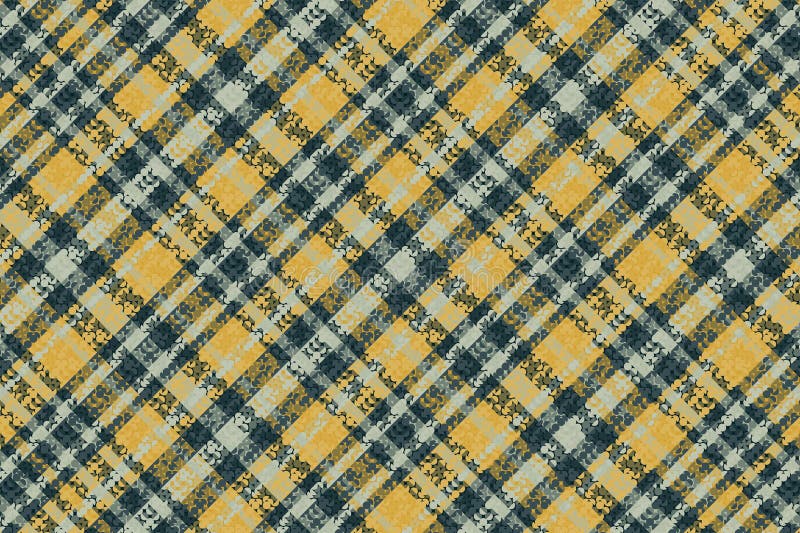 Tartan Plaid Pattern with Texture. Stock Vector - Illustration of ...