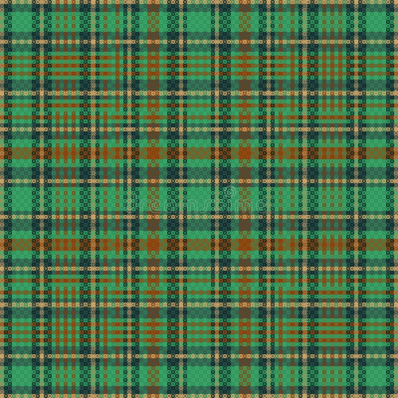 Tartan Plaid Pattern with Texture Stock Vector - Illustration of ...