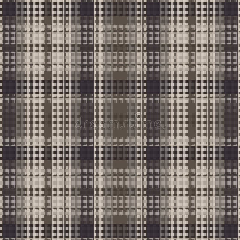 Tartan Plaid Pattern with Texture. Stock Illustration - Illustration of ...
