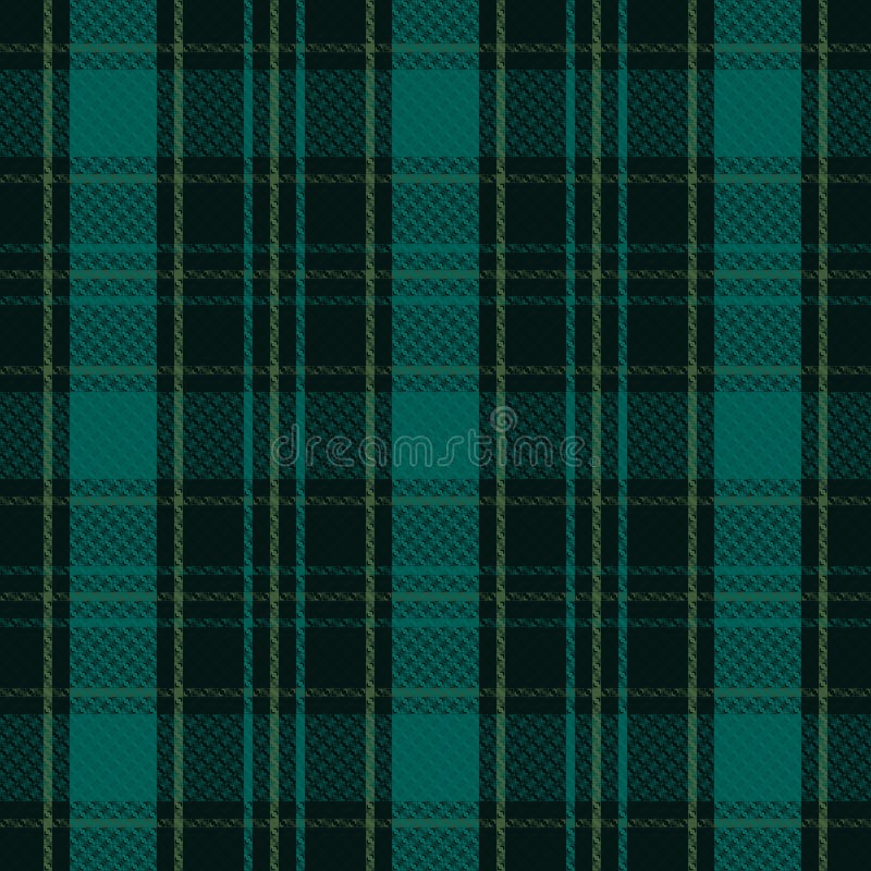 Tartan Plaid Pattern with Texture. Stock Vector - Illustration of ...