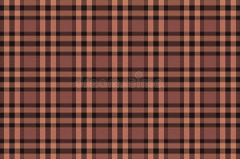 Tartan Plaid Pattern with Texture. Stock Vector - Illustration of ...