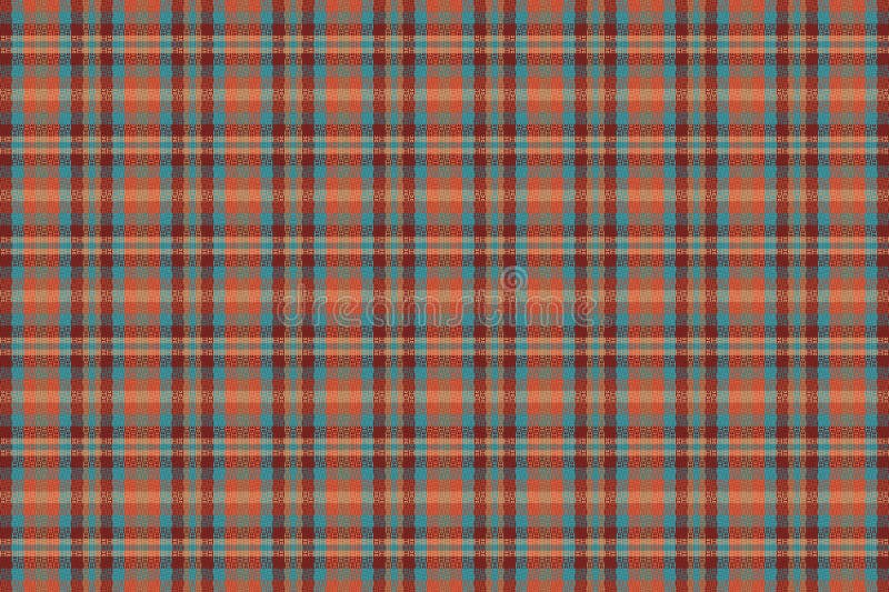 Tartan Plaid Pattern with Texture. Stock Vector - Illustration of ...