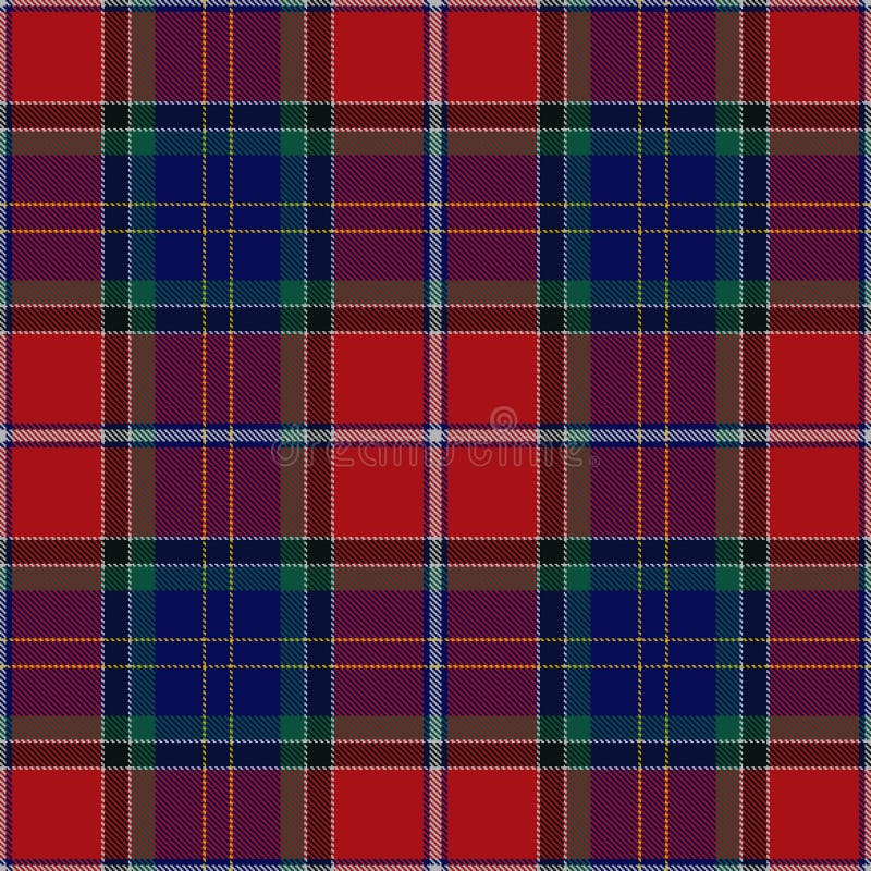 Tartan plaid pattern stock vector. Illustration of kilt - 66196437