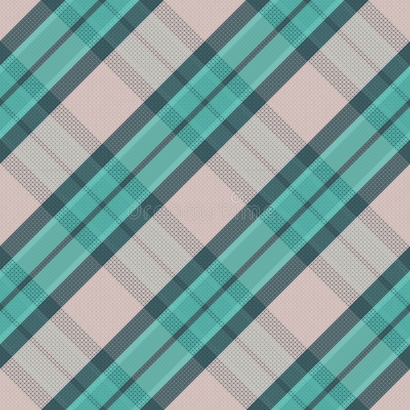 Tartan or Plaid Retro Color Pattern. Stock Illustration - Illustration ...