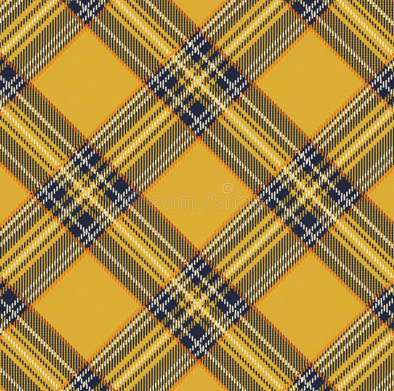 Tartan Plaid Vector Pattern Background with Fabric Texture Stock Vector ...