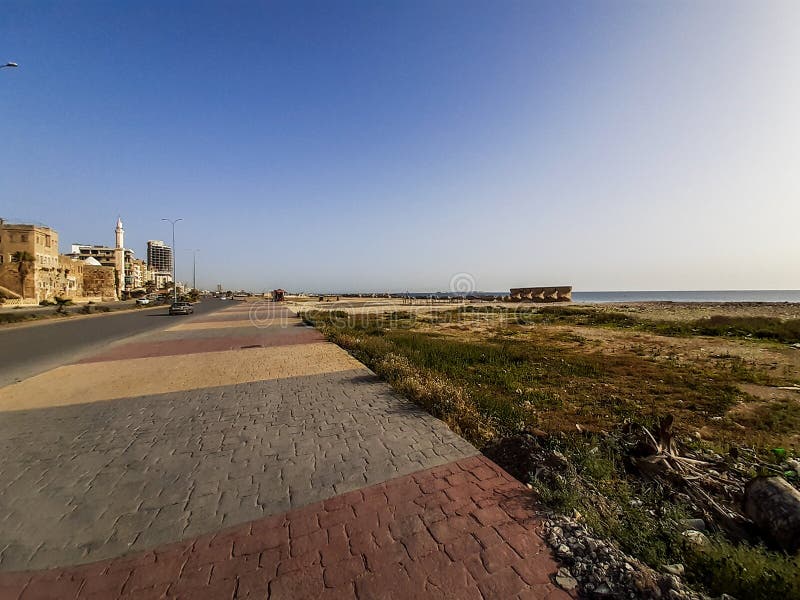 Tartous City and Beachside in Syria in the Summer of 2020 Editorial ...