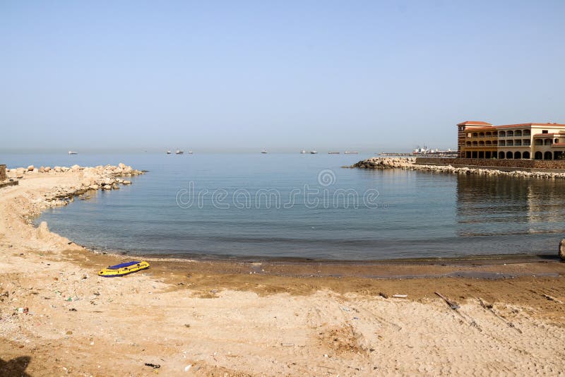 Tartous City and Beachside in Syria in the Summer of 2020 Editorial ...