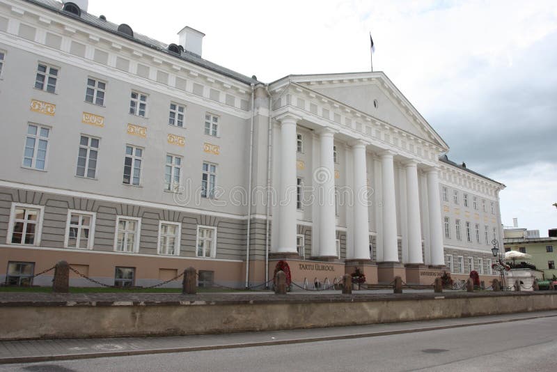 Tartu University Estonia stock photo. Image of tartu - 73461822