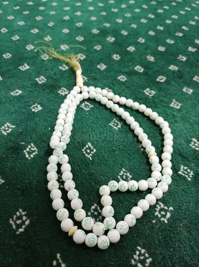 Tasbih for Praying To God Every Time Stock Photo - Image of pattern ...
