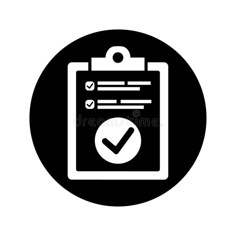 Task Complete, Job Done, Work Complete Icon Stock Illustration ...