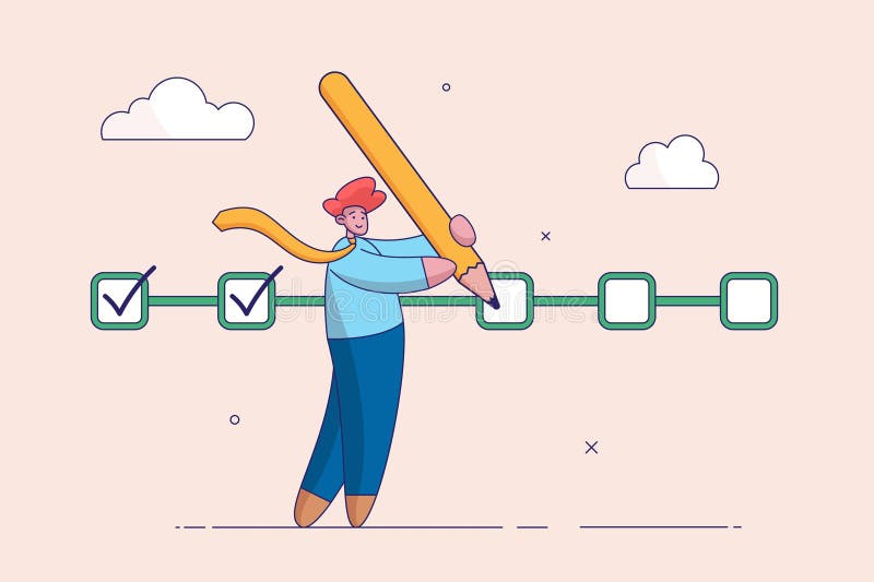 Task Completion Concept. Project Tracking, Goal Tracker, Checklist To ... Task Completion Concept. Project Tracking, Goal Tracker, Checklist To ...