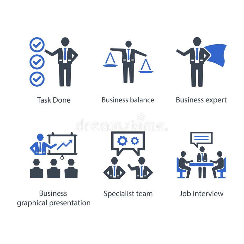 Task Done, Balance, Business Expert, Graphical Presentation, Specialist ...