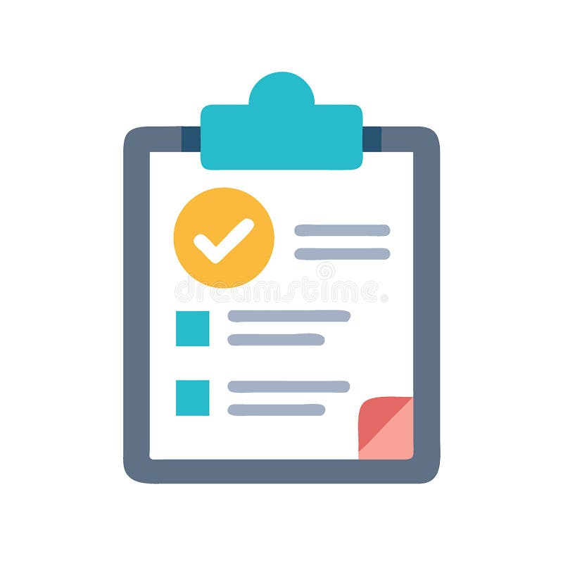 Task icon flat vector stock illustration. Illustration of task - 381387196