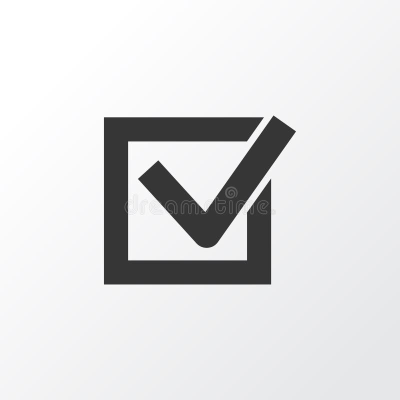Task Icon Symbol. Premium Quality Isolated Check Element in Trendy ...