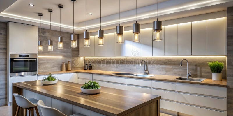 Task Lighting Install Stylish Pendant Lights or Under Cabinet LED ...