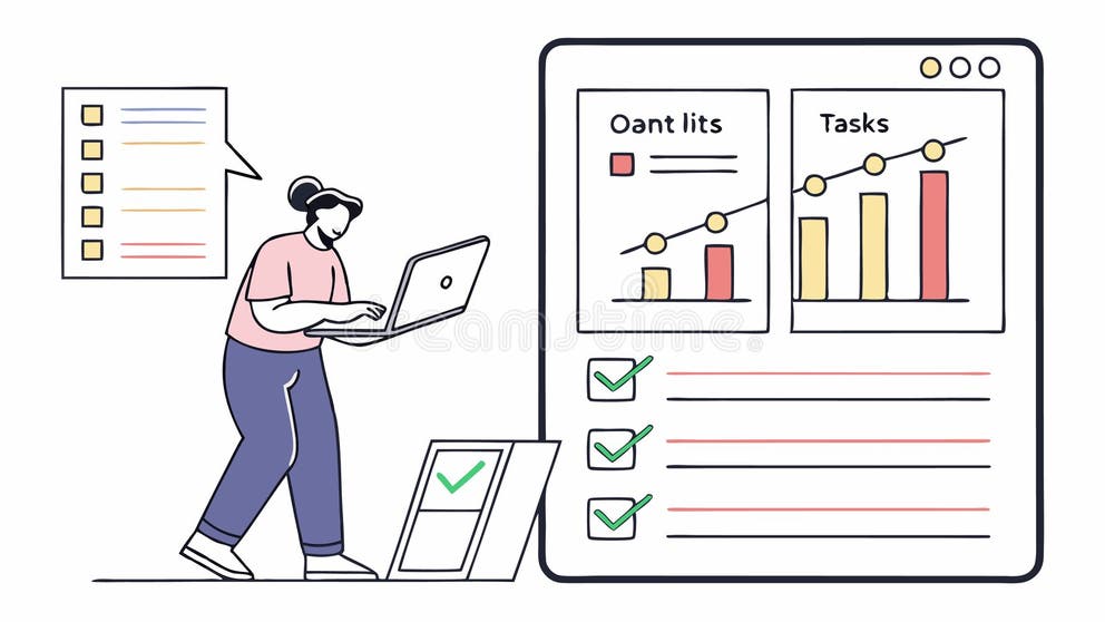 Task List App Interface for To-do Lists and Task Management Tools ...