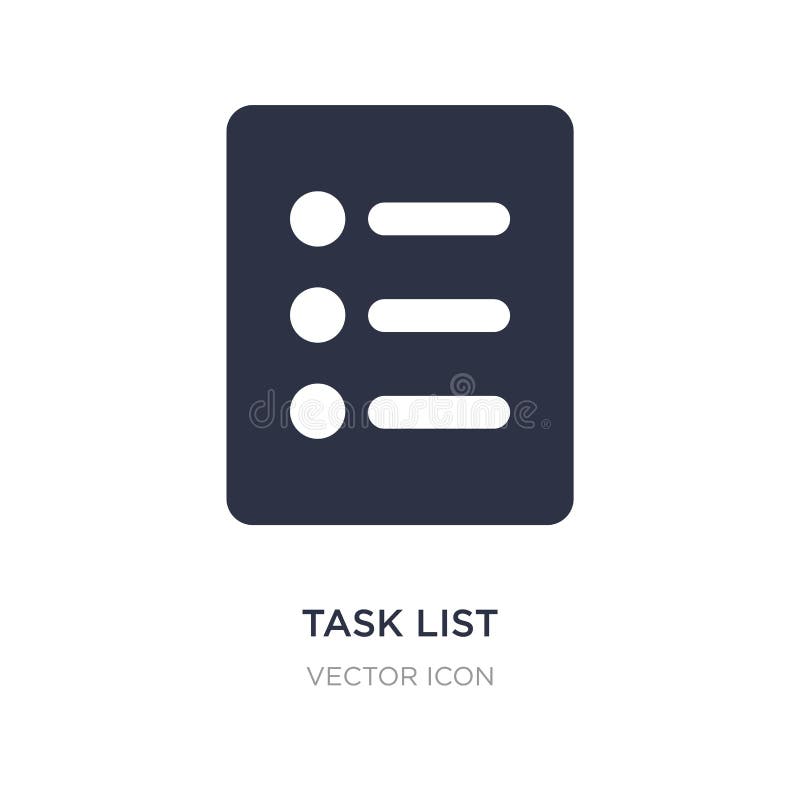 Task Icon in Different Style Vector Illustration. Two Colored and Black ...