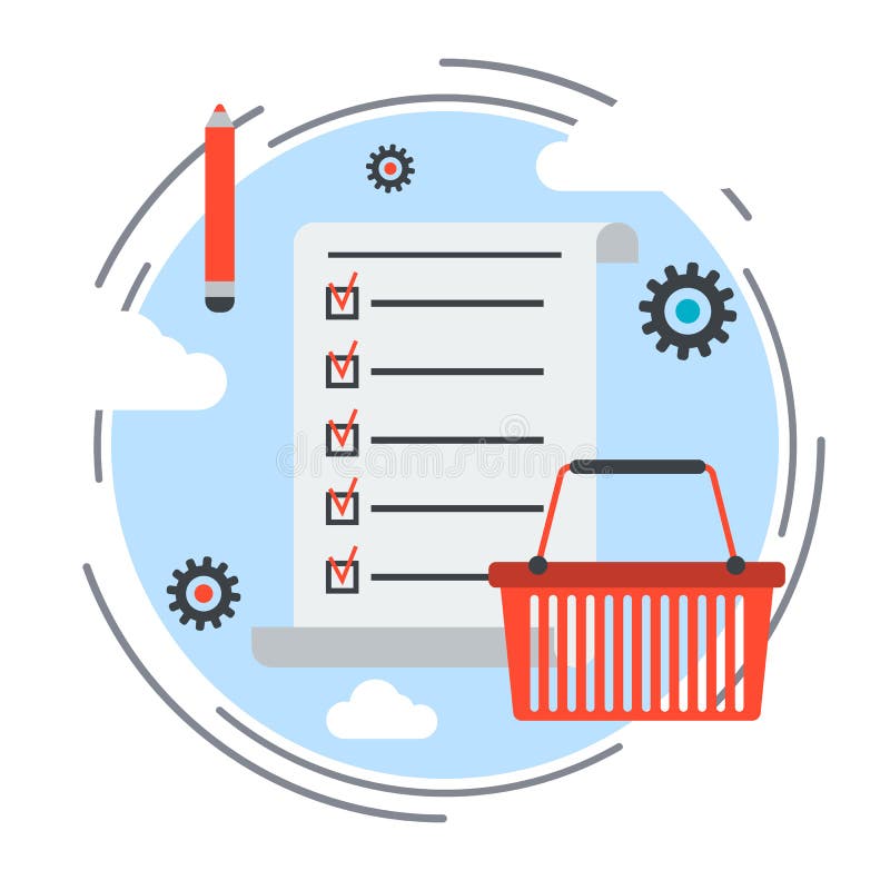 Task list vector concept stock vector. Illustration of check - 55959055