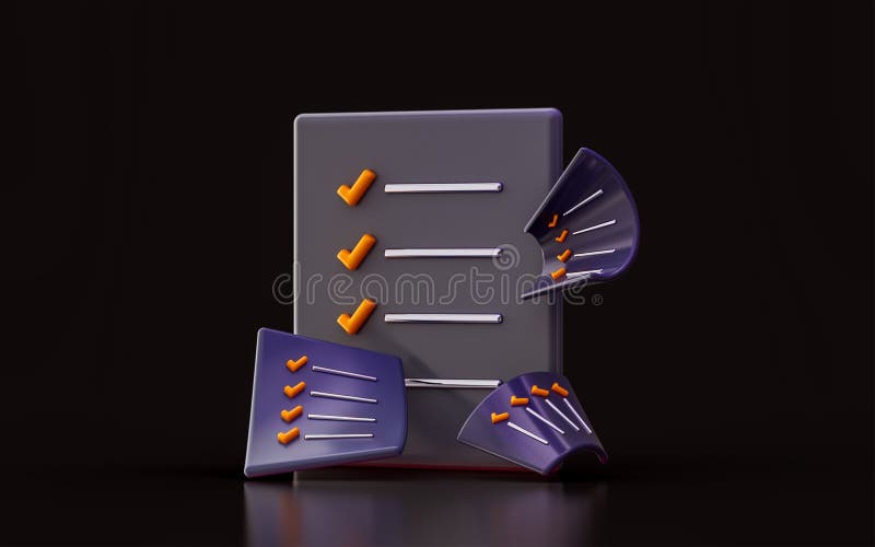 Task Management Check List Efficient Work Project Plan Fast Stock ...