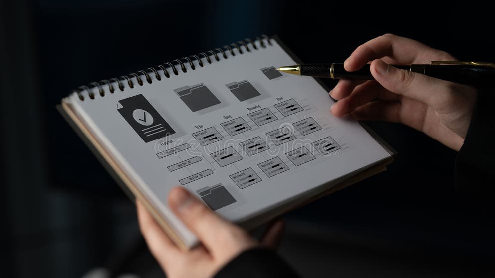 Task Management Workflow and Project Progress Tracker Latch Stock Image - Image of management ...