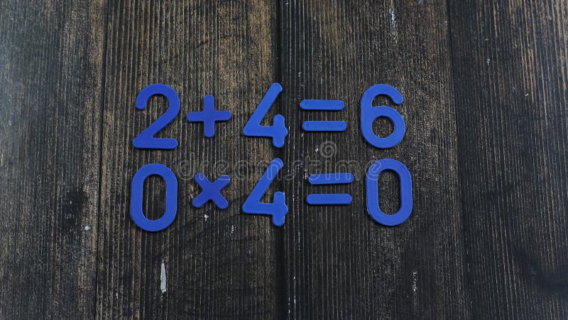 Task in Mathematics. Mathematics Problem for Children Stock Image ...