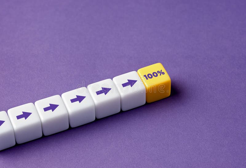 Task or Mission Completion and Getting Up To the 100 Percent. Reaching ...