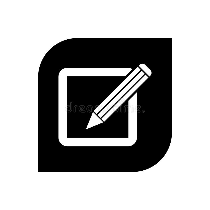 Task, pencil icon stock illustration. Illustration of task - 138203631