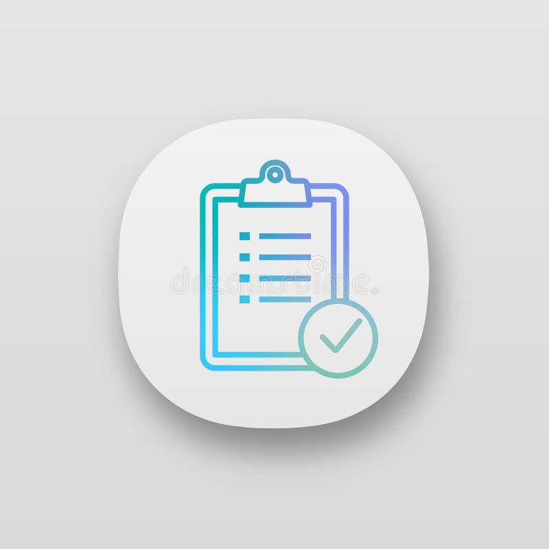 Task planning app icon stock vector. Illustration of linear - 175456107